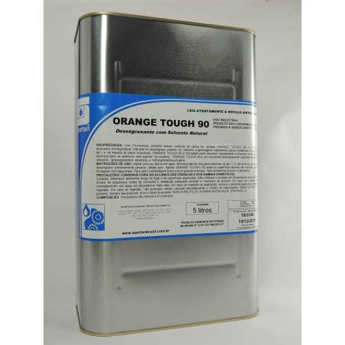 ORANGE TOUGH 90 - Desengraxante com Solvente Natural