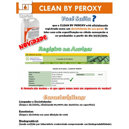 CLEAN BY PEROXY